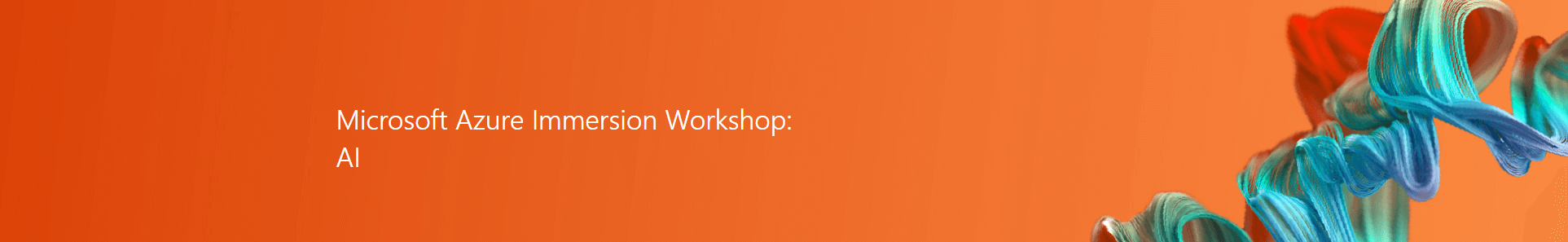 Microsoft Azure Immersion Workshop - Random Forest